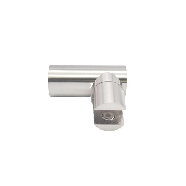 Round Tube to Glass Connector | Structure Glass Solutions