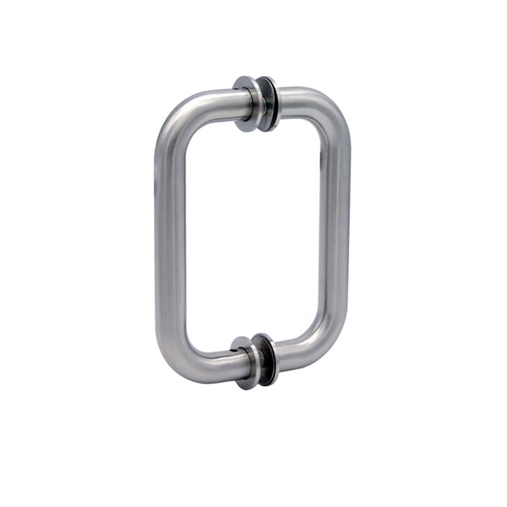 Traditional Back to Back Tubular Pull Handle | Structure Glass Solutions