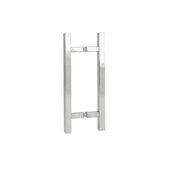 Square Back to Back Ladder Handle | Structure Glass Solutions