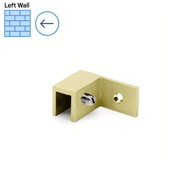 Left Side Sleeve Over Clamp | Structure Glass Solutions