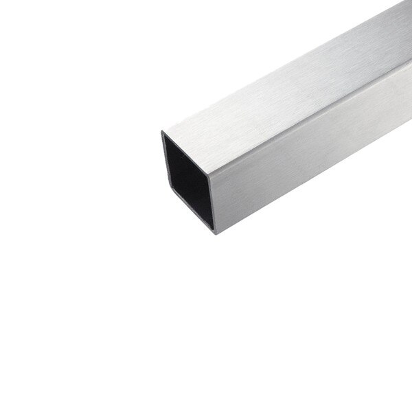 78" Square Tube Shower Support Bar | Structure Glass Solutions