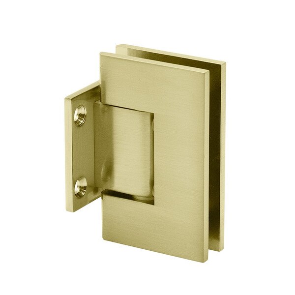 Heavy Duty Wall to Glass Short Back Plate Hinge | Structure Glass Solutions