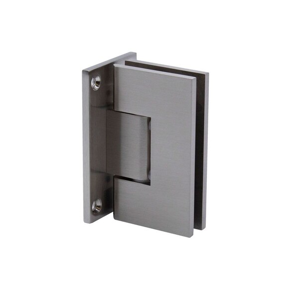 Heavy Duty Wall to Glass Full Back Plate Hinge | Structure Glass Solutions